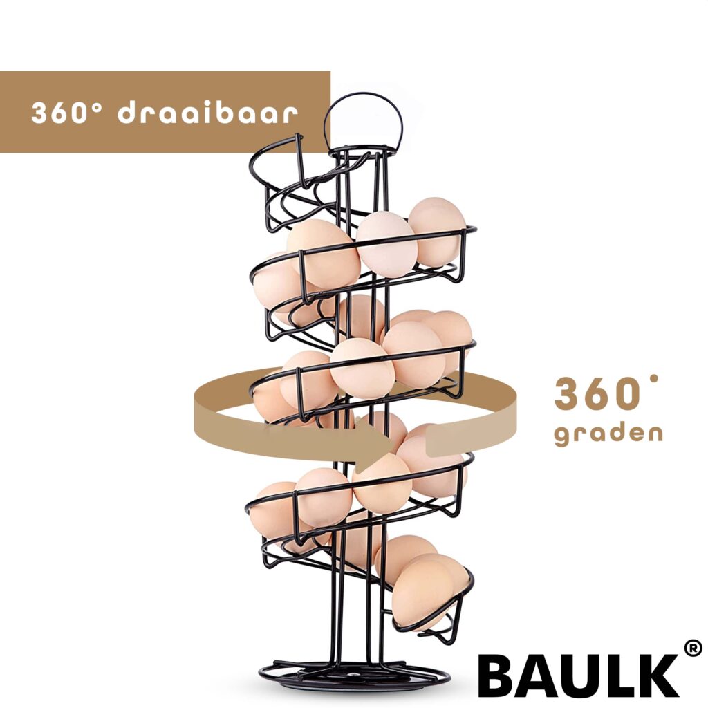 Eierrek spiraal eiermand carrousel - Baulk